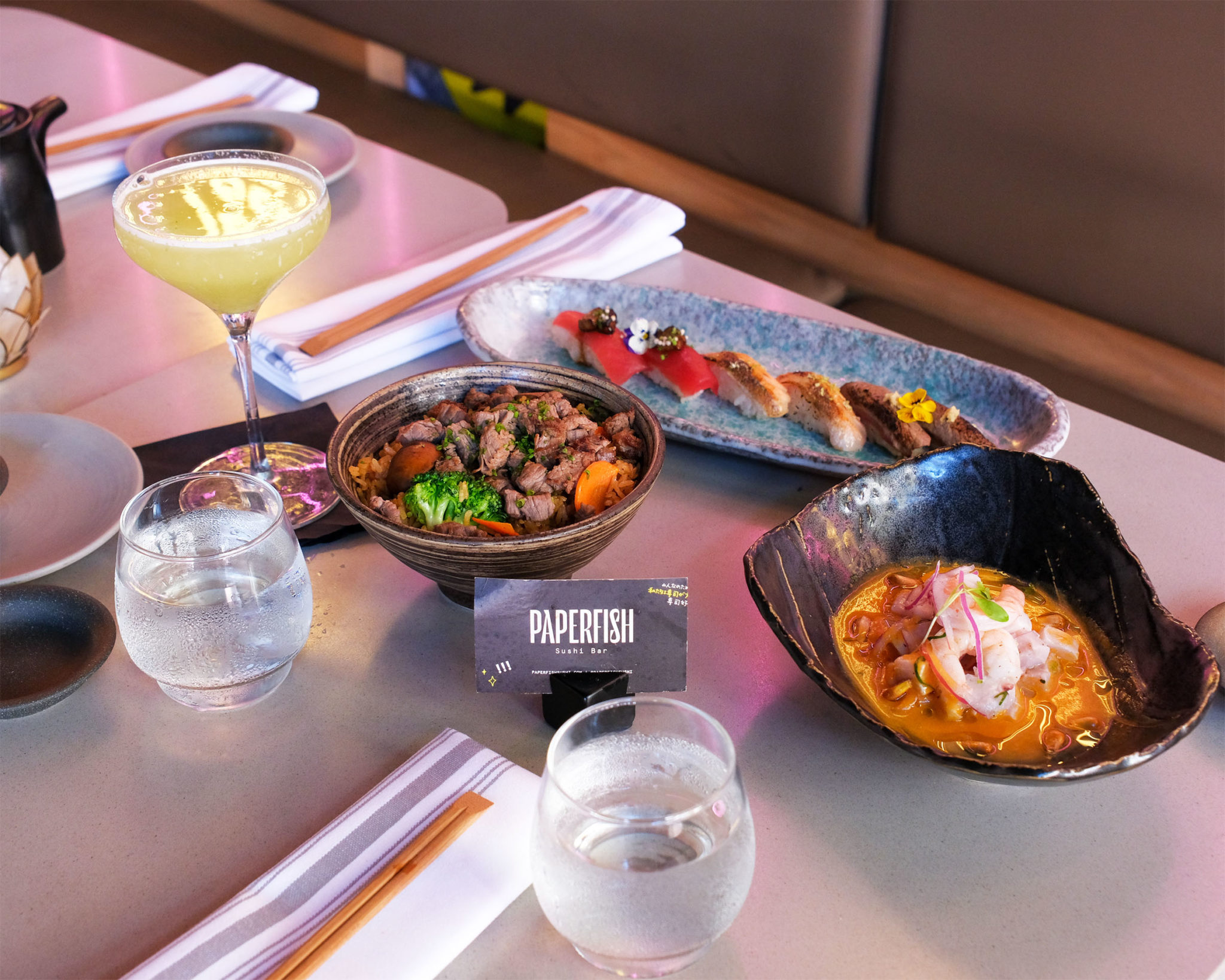 PaperFish Sushi | Dish Miami